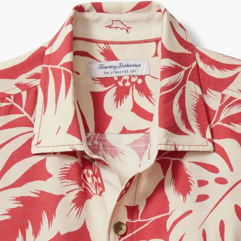Tommy Bahama | Shirts | New Tommy Bahama The Veracruz Cay Lindavista ...
